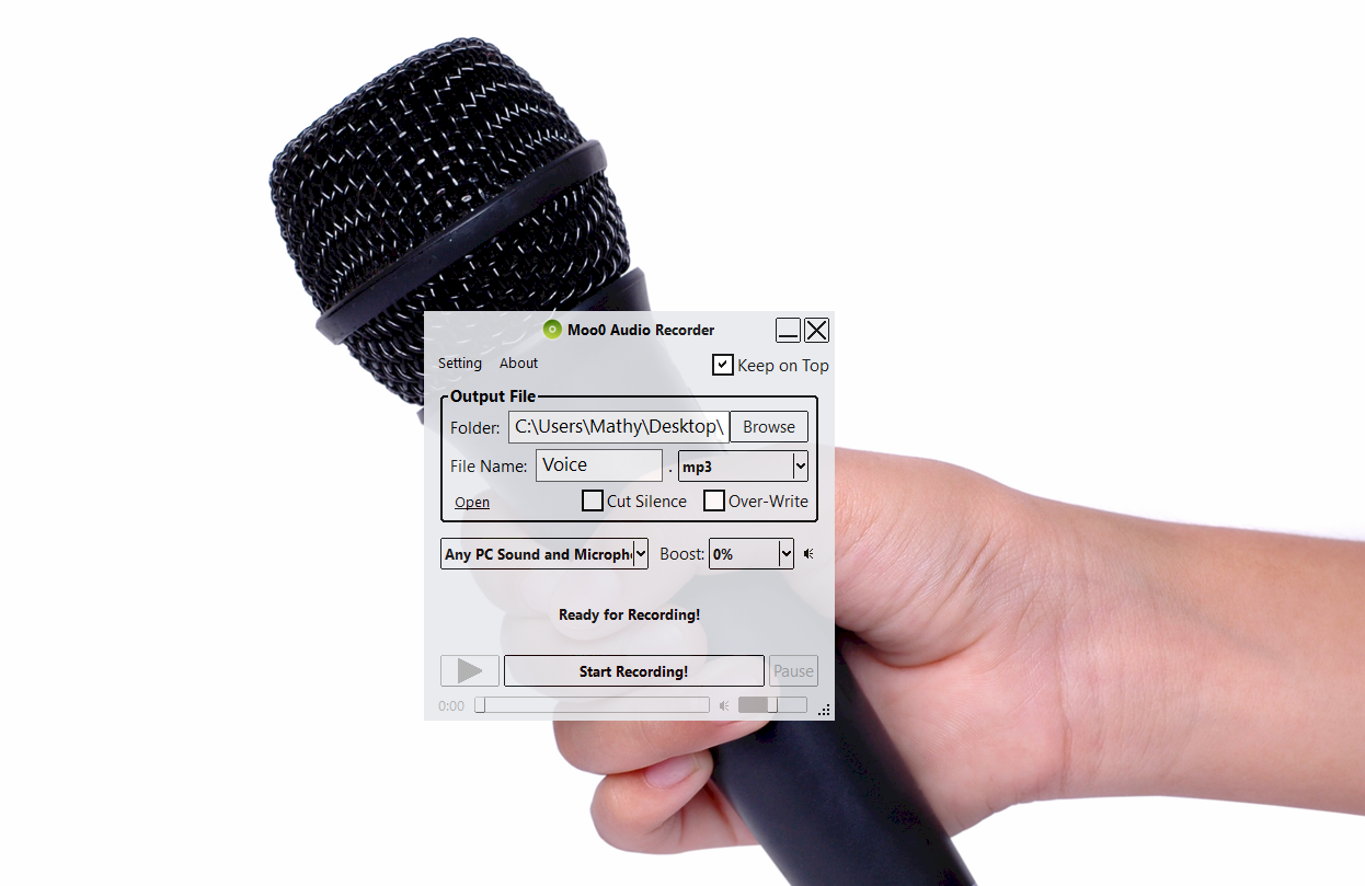 Moo0 Audio Recorder - Media and Learning